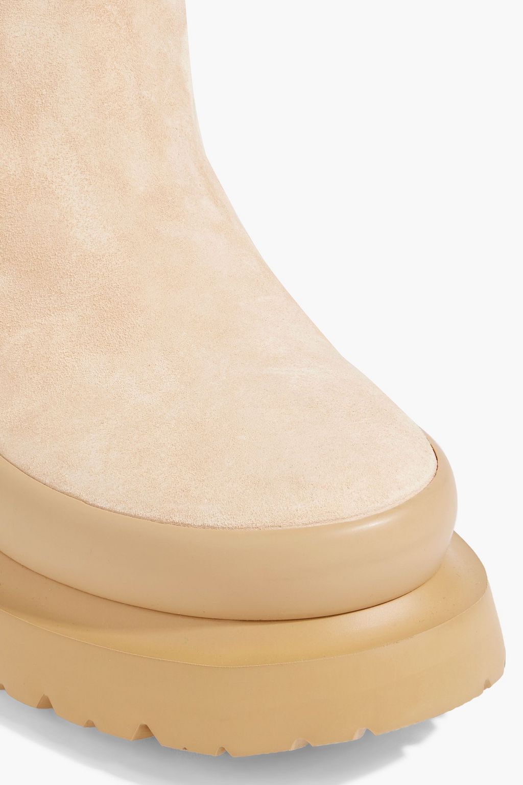 VALENTINO GARAVANI Roman Stud suede platform boots – Stylish designer ...